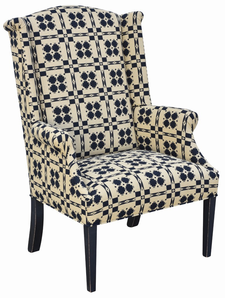 Sarah Reaver Master Chair | Wide Solid Wood Chair with Tall Back ...